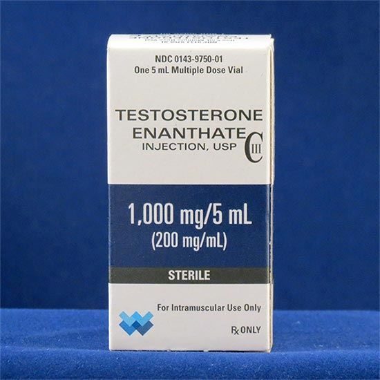 Testosterone Enanthate, [C-III] 200mg/mL, MDV, 5mL Vial | McGuff
