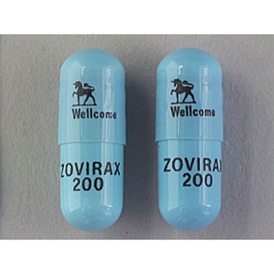 Zovirax®, 200mg, 100 Capsules/Bottle | McGuff