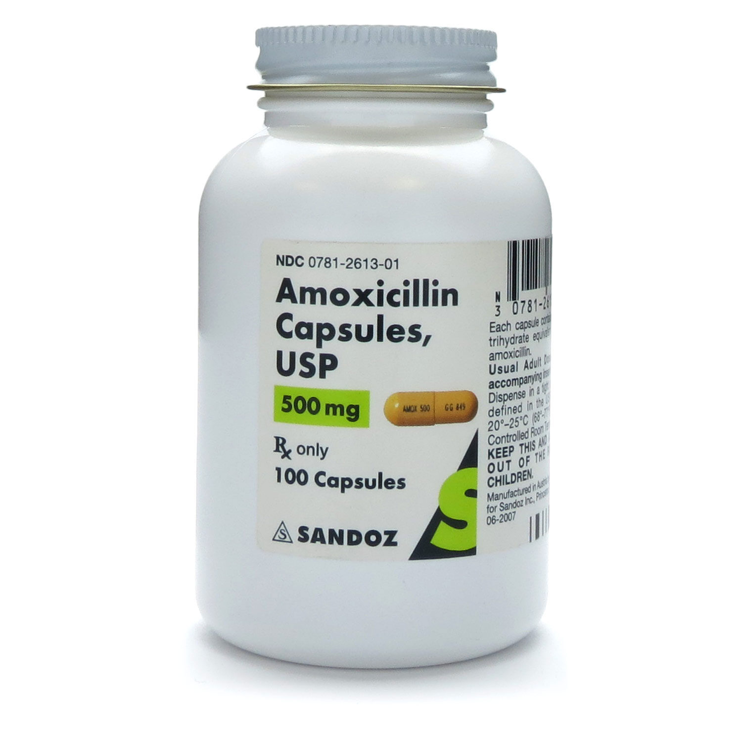 Amoxicillin Capsules 250 - 500 mg | McGuff