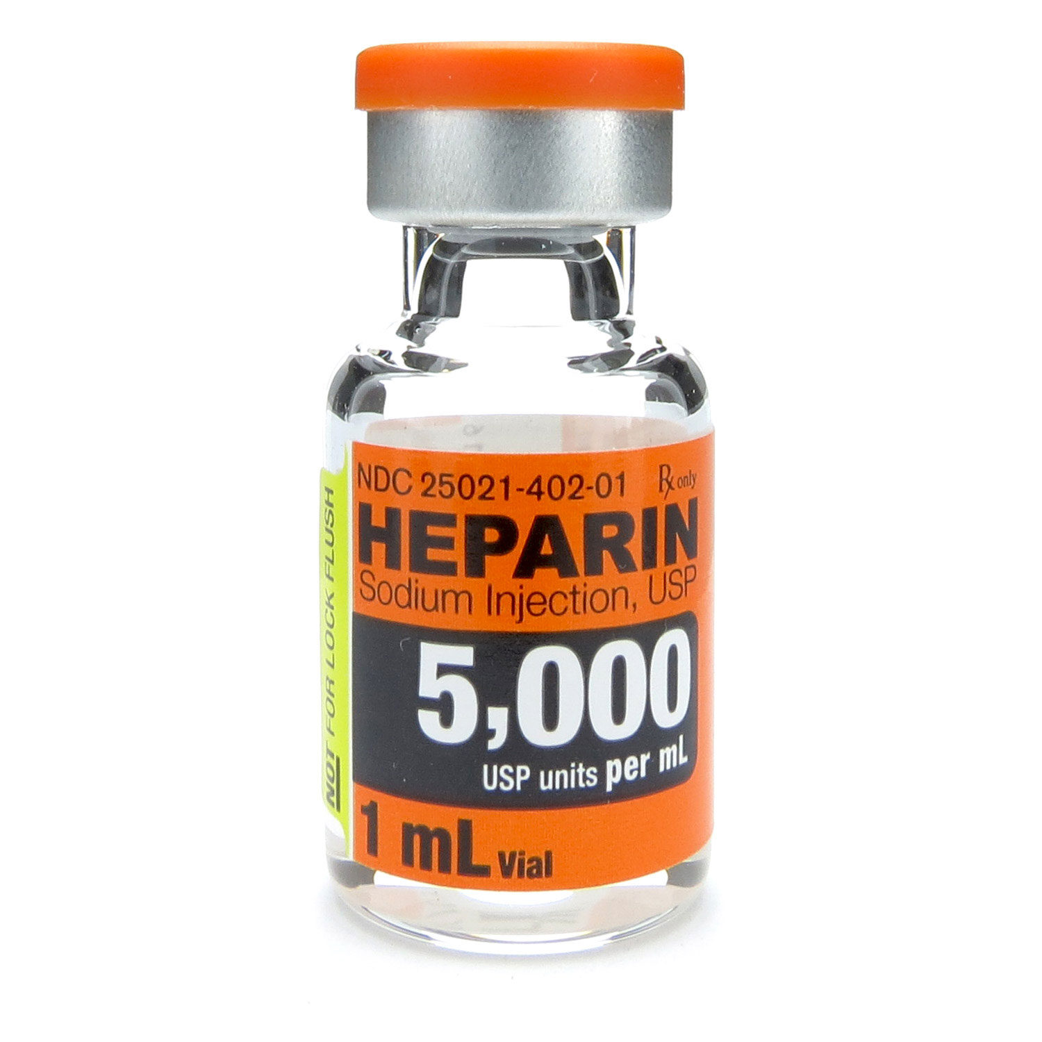 Heparin Sodium Injection, 25/Tray | McGuff