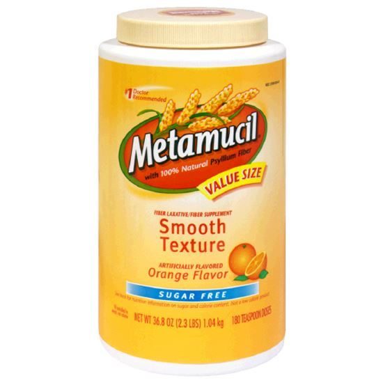 Metamucil (Psyllium/Sucrose), Orange, Original Powder, 870gm Bottle ...