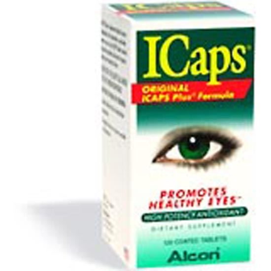 Icaps w/Lutein, Timed-Release 120 Tablets/Bottle | McGuff