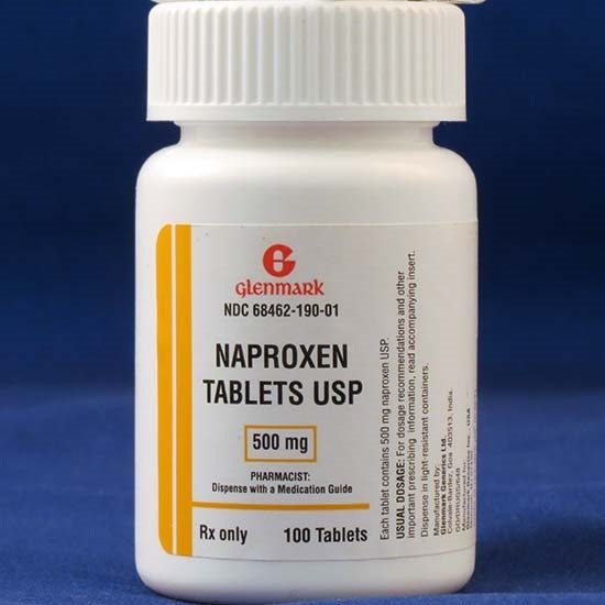 Naproxen Sodium, 500mg, 100 Tablets/Bottle | McGuff