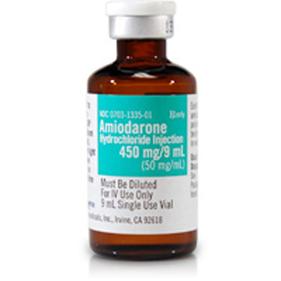 Amiodarone HCl, 50mg/mL, MDV, 10x9mL | McGuff
