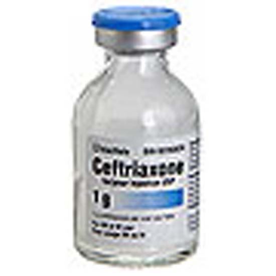 Ceftriaxone Sodium, 2gram/Vial, SDV Vial 25 Vials/Tray | McGuff