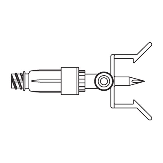 Dispensing Pin, MINI-SPIKE® with ULTRASITE® Valve and Security clip ...