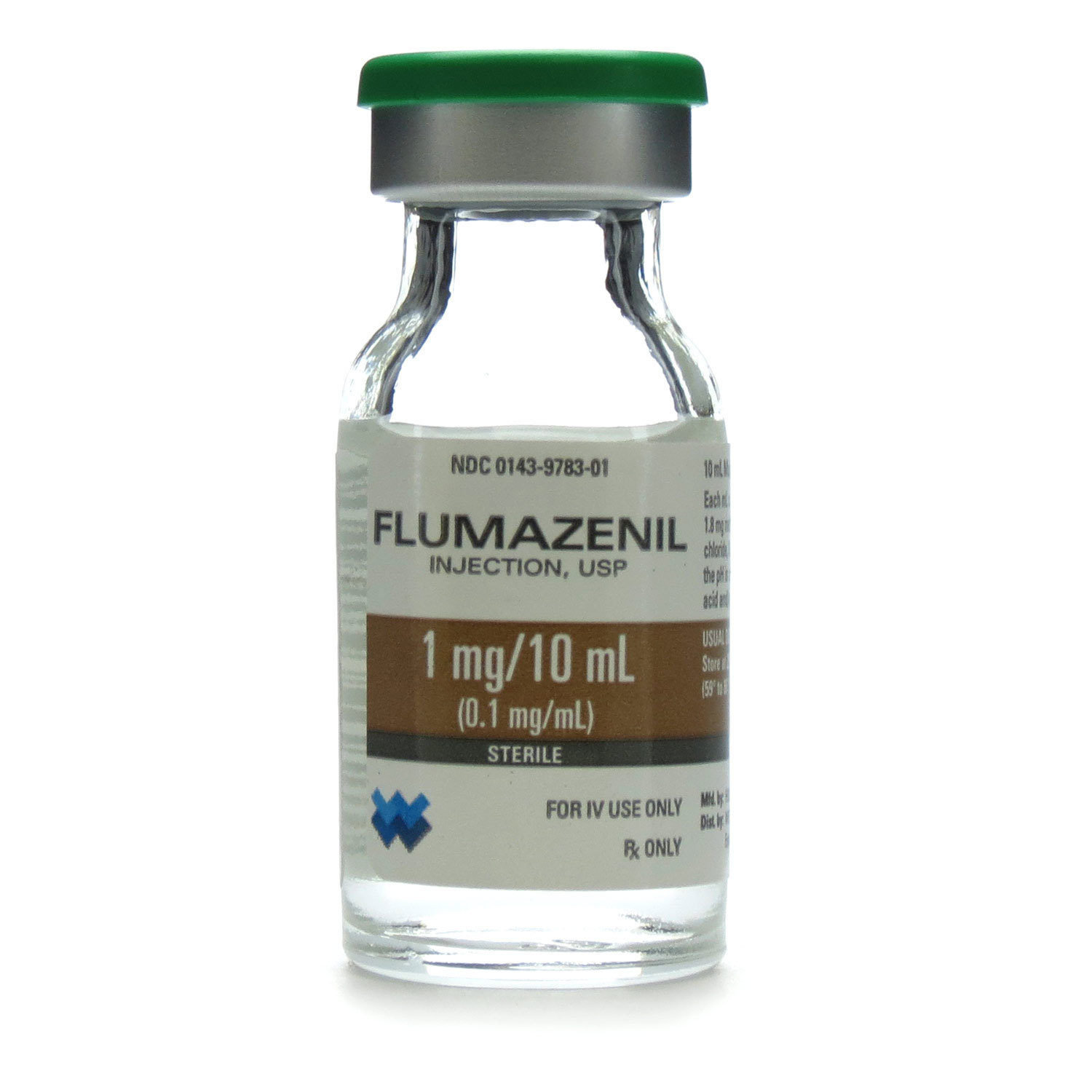 Flumazenil, 0.1mg/mL, MDV, 10mL, 10 Vials/Tray | McGuff