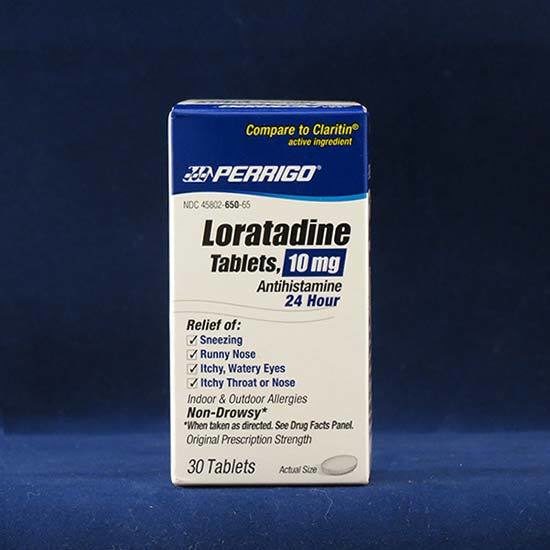 Loratadine HCl, 10mg, 30 Tablets/Box | McGuff