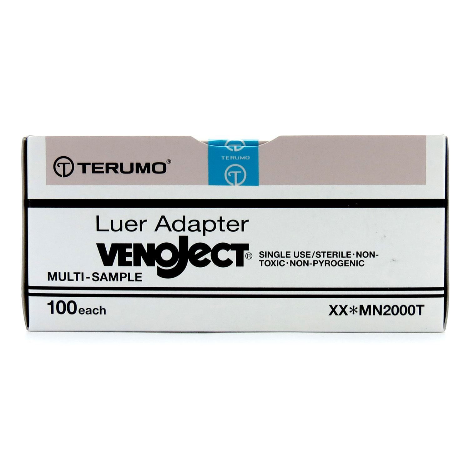 Blood Collection, Luer Adapter, Multi-Sample, Venoject®, 100/Box | McGuff