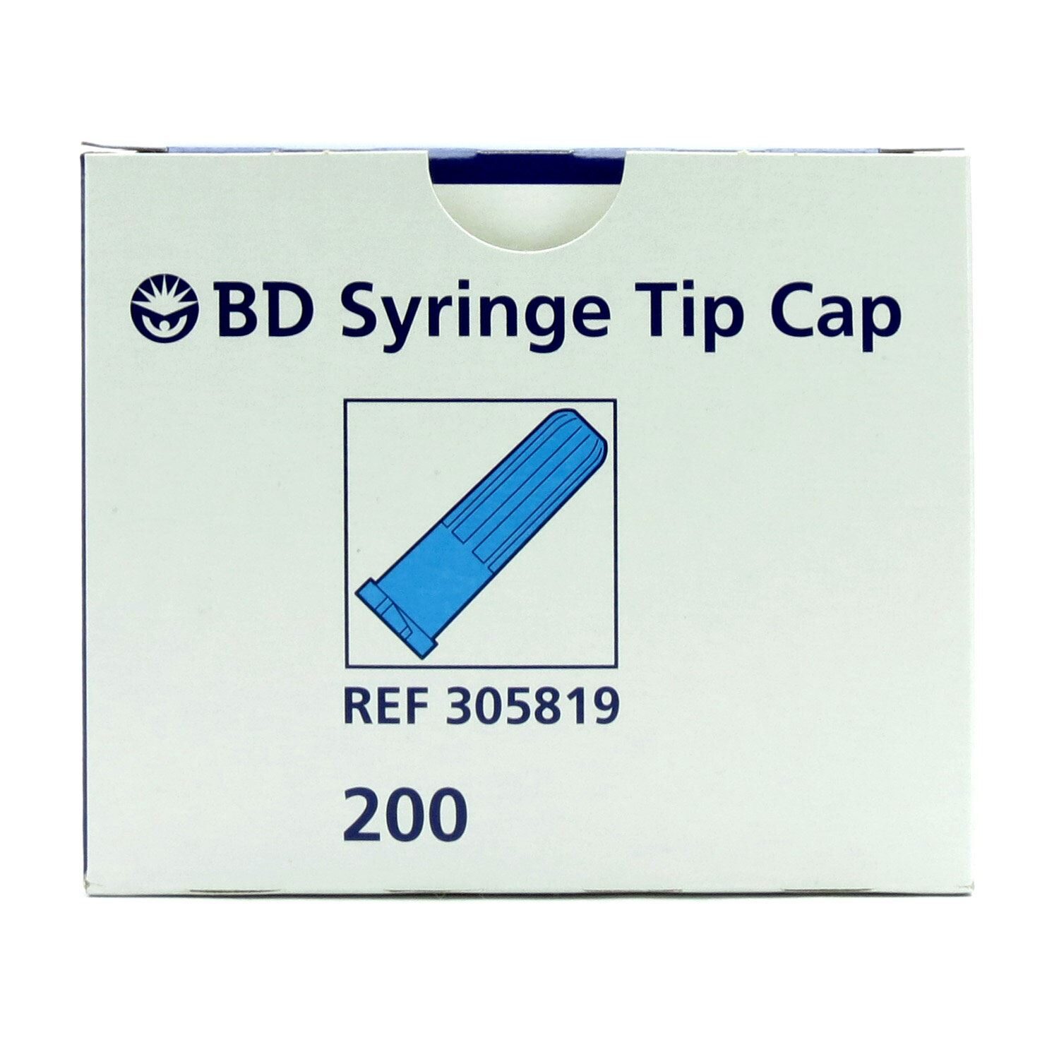 BD Sterile Tip Cap for Syringe, 200/Box | McGuff