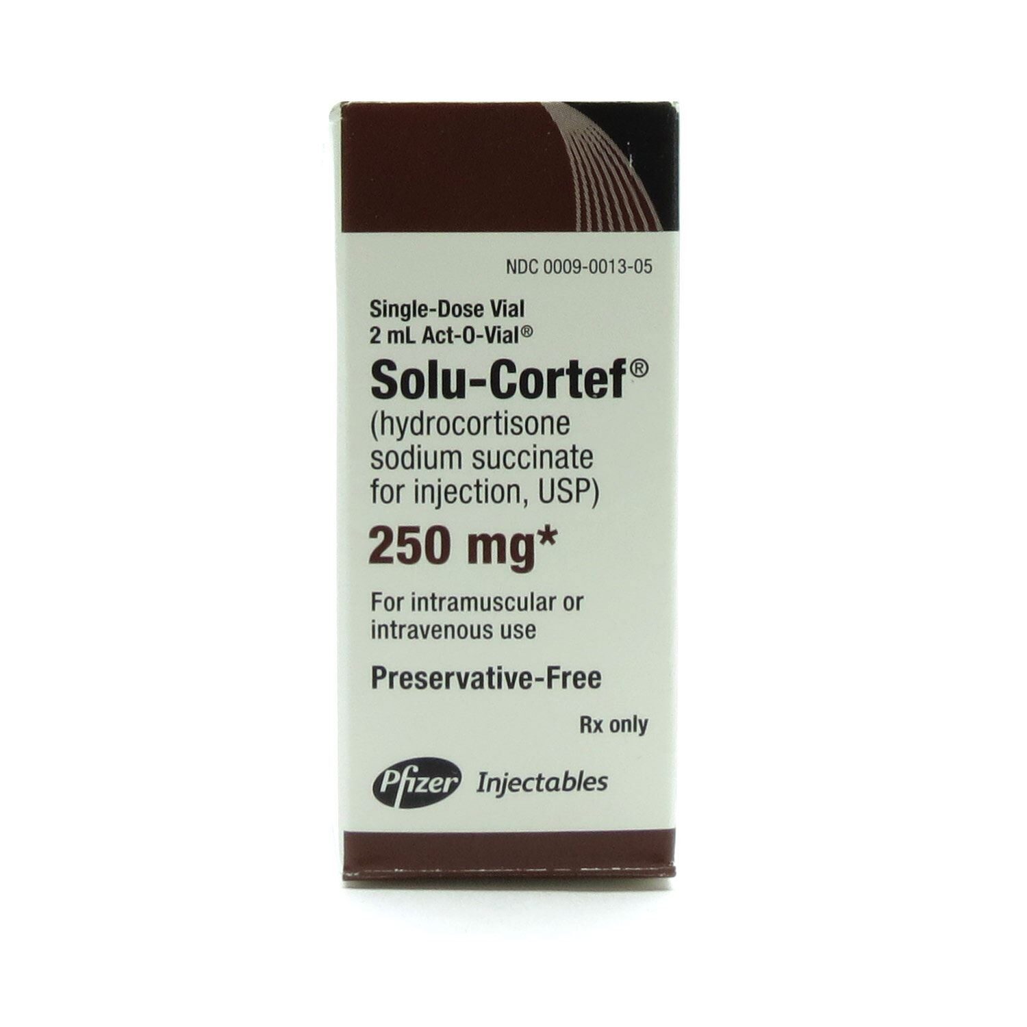 Solu-Cortef® Hydrocortisone Sodium Succinate Injection, Single Dose Act ...