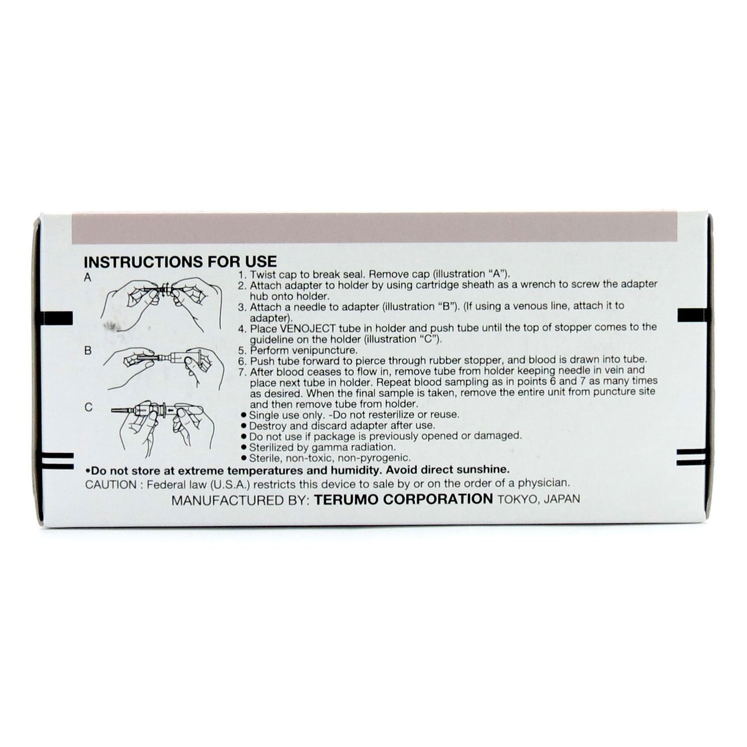 Venoject® Multi-Sample Luer Adapter | McGuff