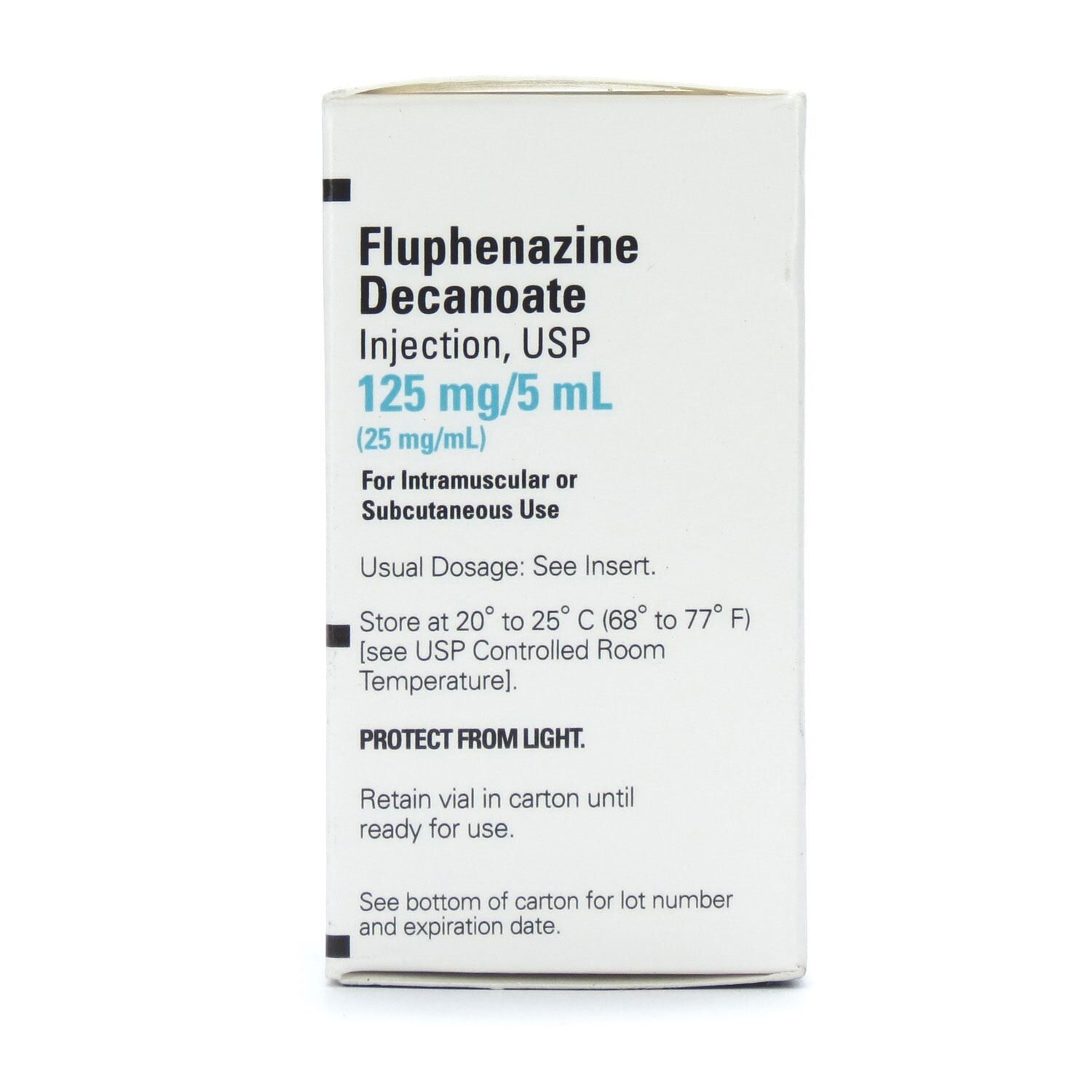 Fluphenazine Decanoate Injection 25 mg/mL, Multiple Dose Vial 5 mL ...