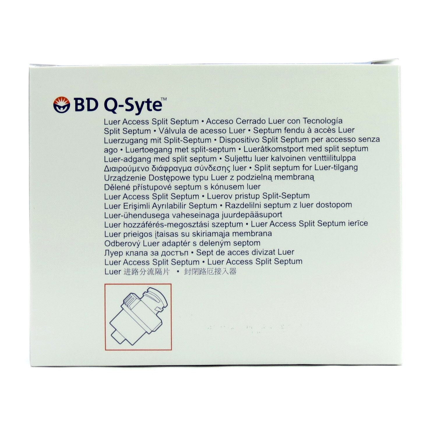 BD Q-Syte™ Needleless Connector Stand-Alone Device, Negative ...
