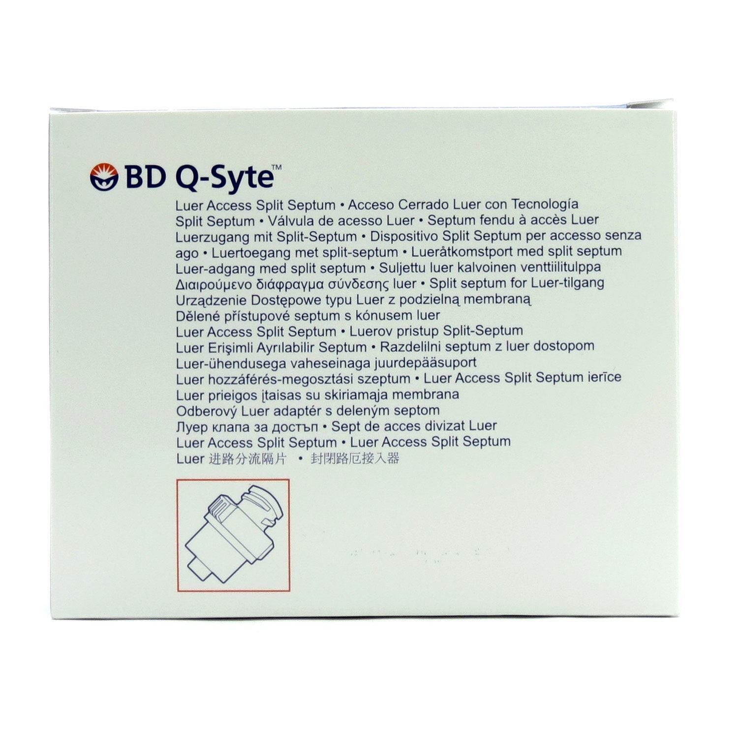 Injection Site, Q-Site, Needle-less, BD Q-Syte™, 50/Box, Special Order ...