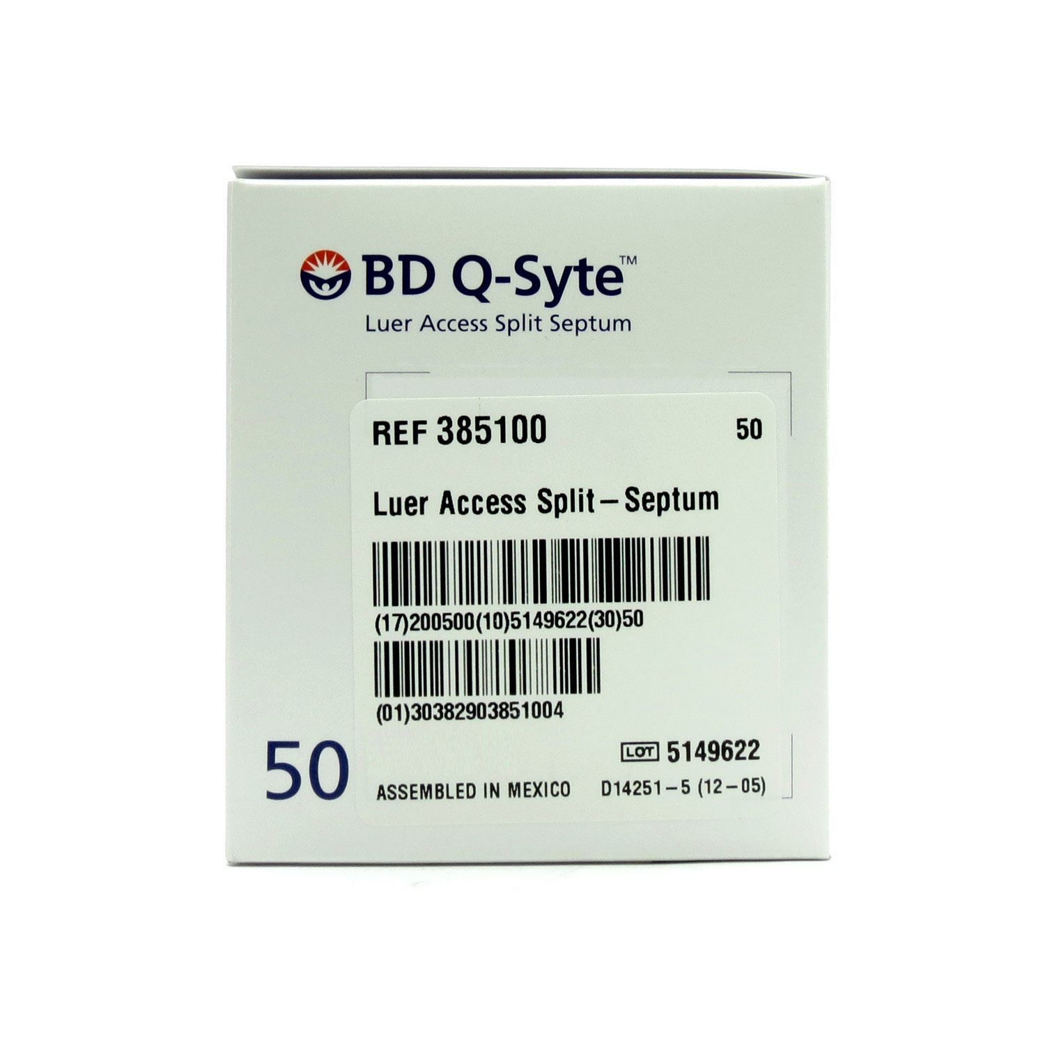 Injection Site, Q-Site, Needle-less, BD Q-Syte™, 50/Box, Special Order ...