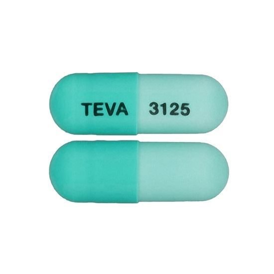 Dicloxacillin, 250mg, 100 Capsules/Bottle | McGuff