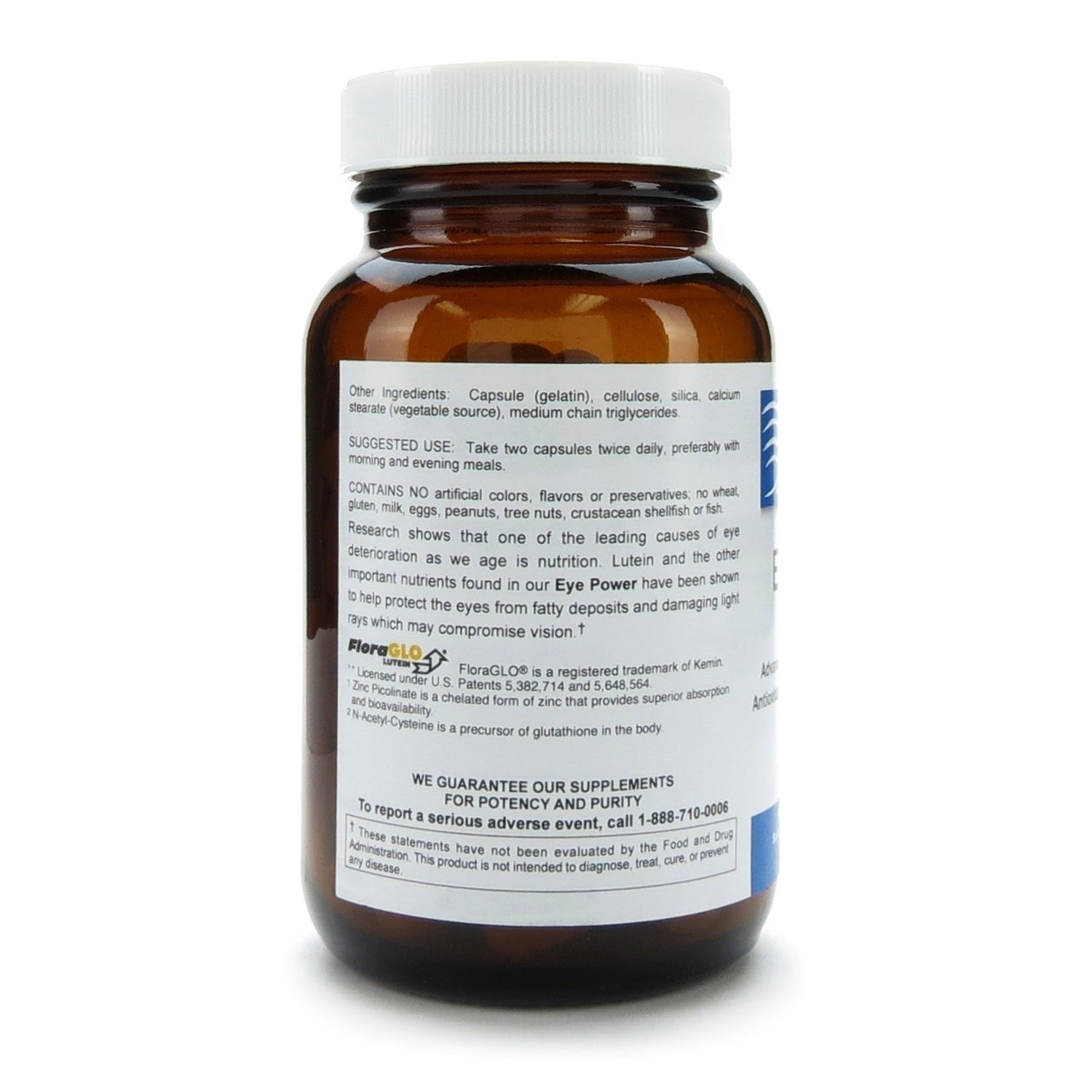 Ocu-Complete with Lutein, 60 Capsules/Bottle | McGuff