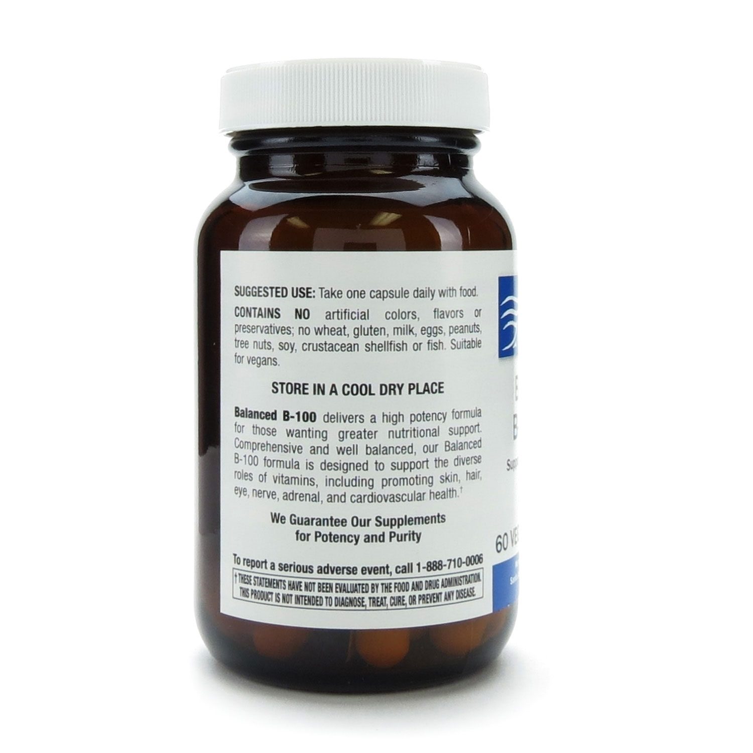 Balanced B-100, 60 Capsules | McGuff