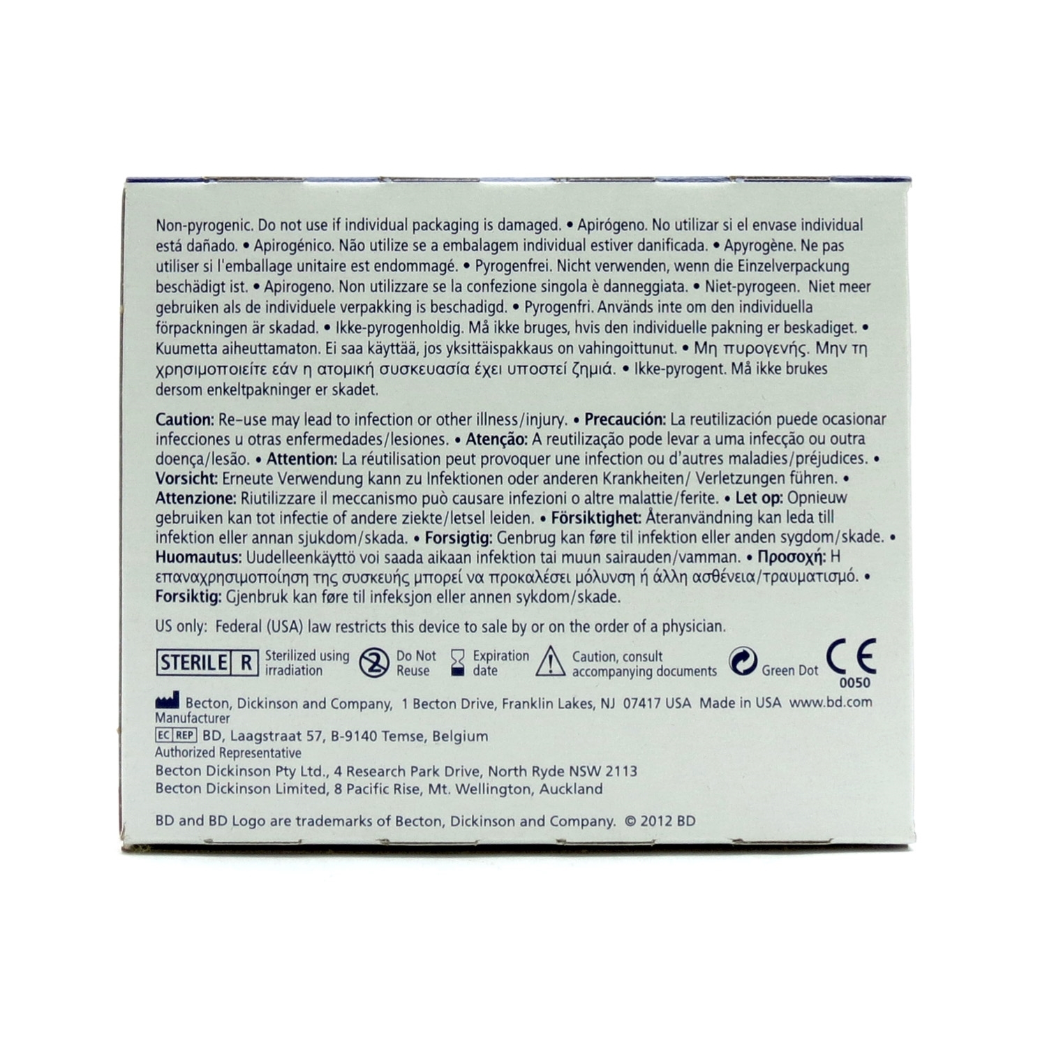 BD™ Blunt Fill Needles 18G x 1-1/2", 100/Box | McGuff