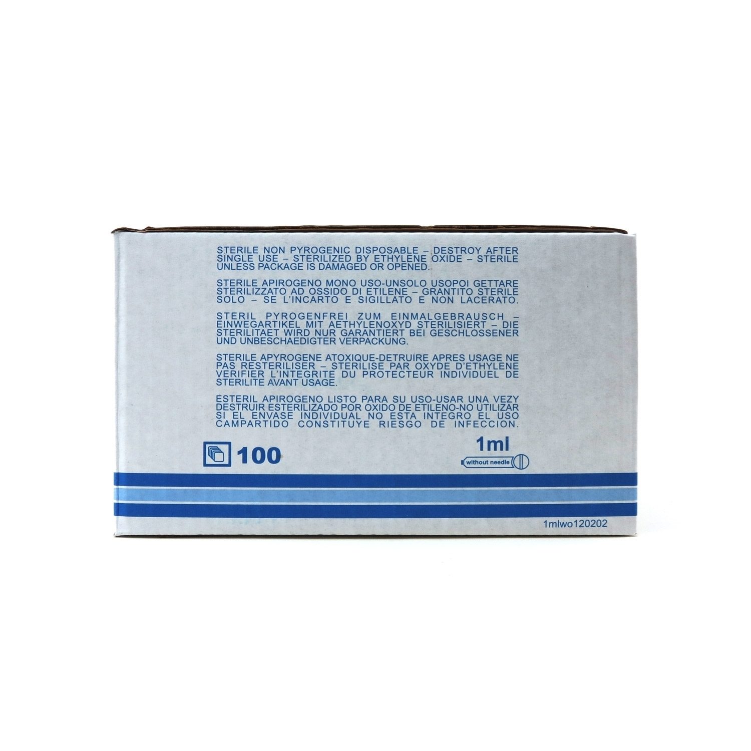 1cc Tuberculin Syringe, Luer Slip, Low Dead Space, No Needle, Exel, w ...