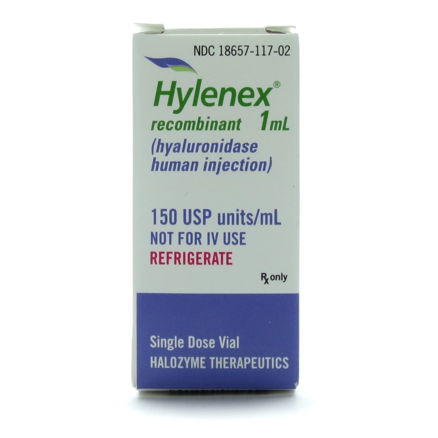 Hylenex® recombinant (hyaluronidase human injection)150u/mL, SDV, 1mL ...