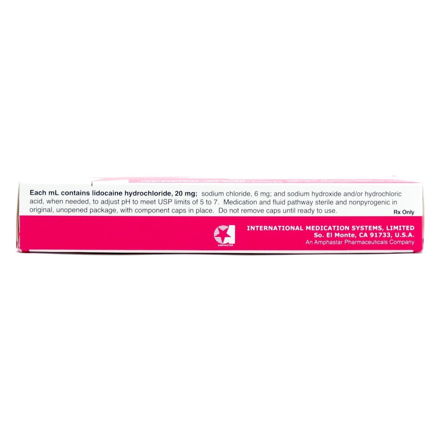 Lidocaine HCl 2% Injection 100 mg, Prefilled Syringe 5 mL | McGuff