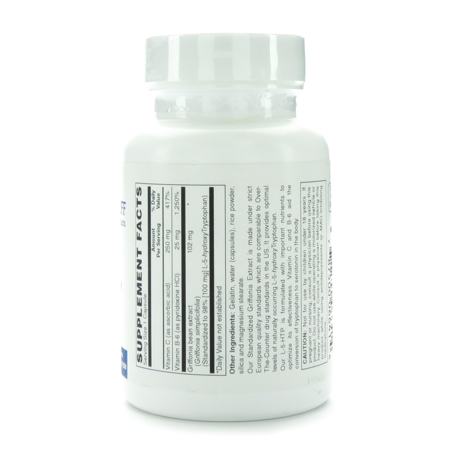 L-5-HTP, Capsules, 30/Bottle | McGuff