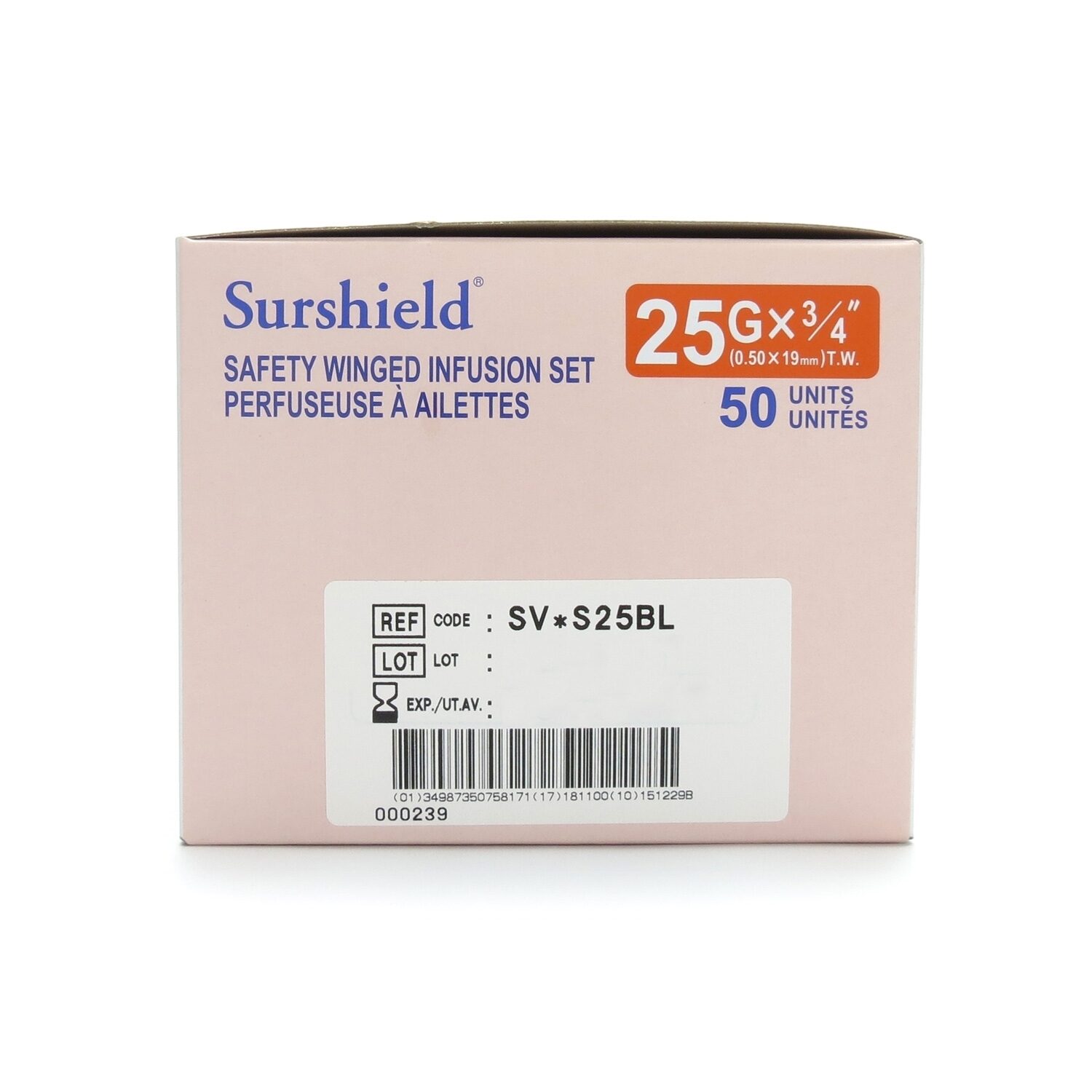 Surshield® Safety Winged Infusion Set | McGuff