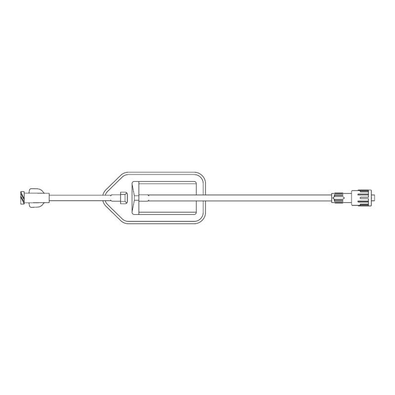 IV Extension Set, 1.2 Micron Filter, Luer-Lock, Latex-free, DEHP-free ...