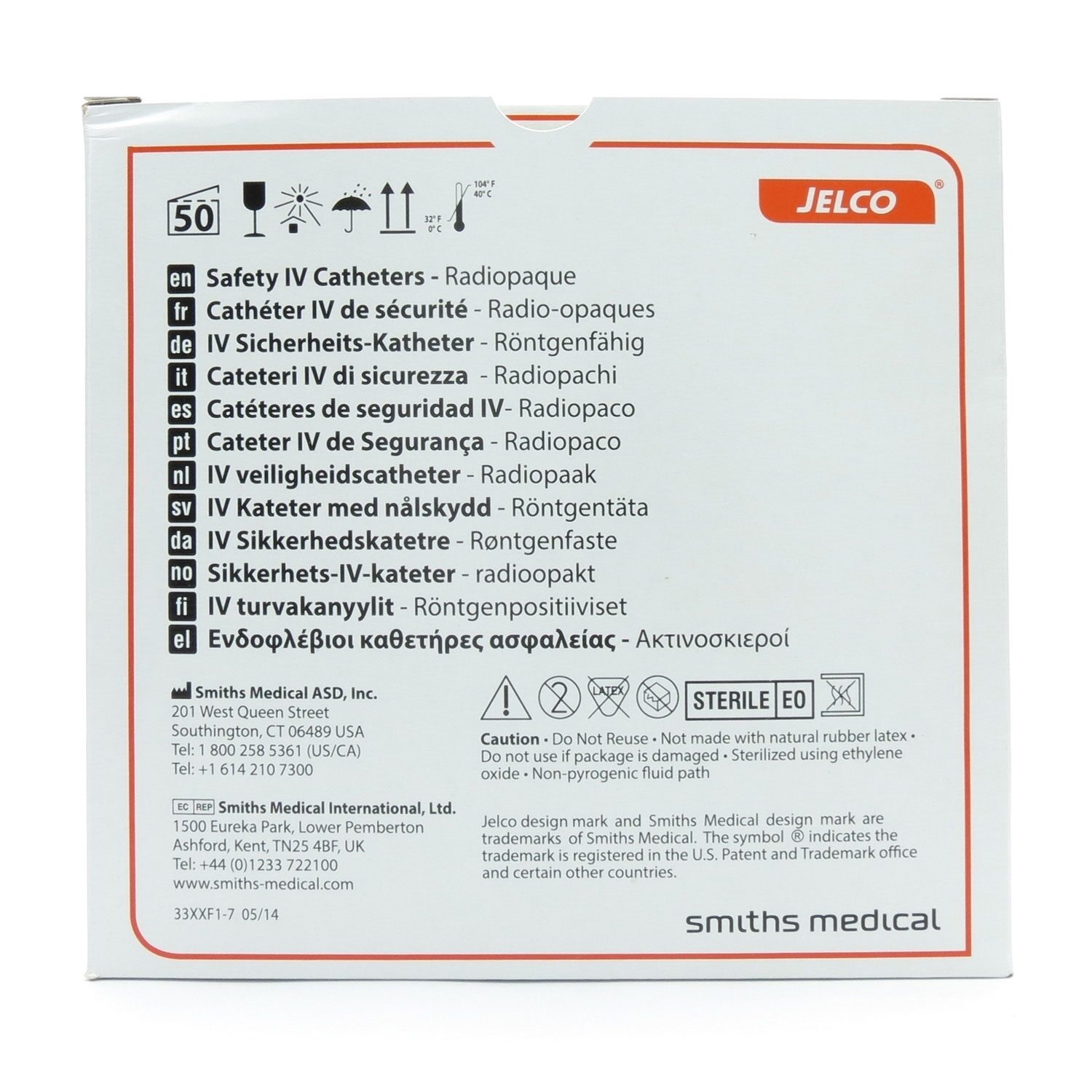 Catheter, IV, 22G x 1", Sterile, PROTECTIVE® PLUS, 50/Box | McGuff