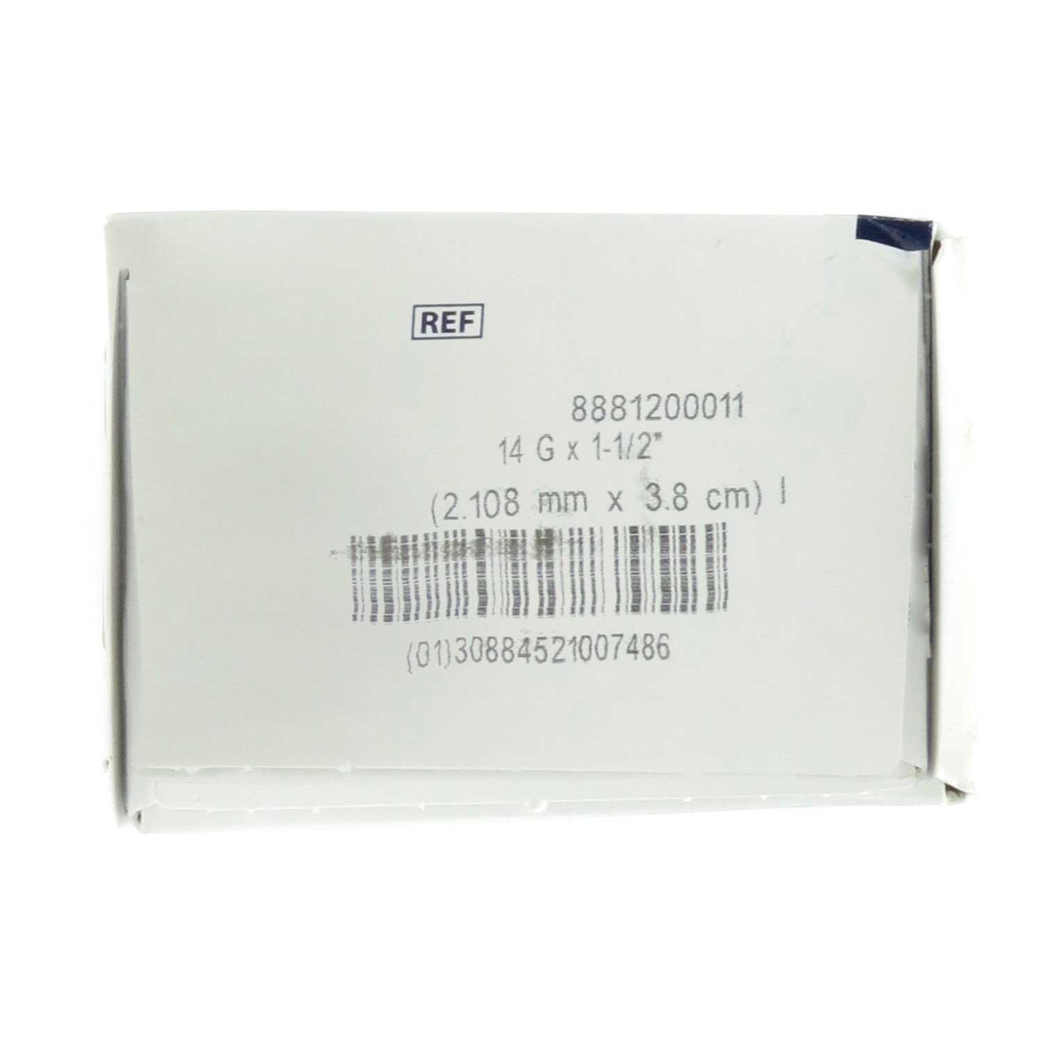 14G x 1 1/2" Needle, Aluminum Hub, Disposable, Monoject™, 100/Box | McGuff