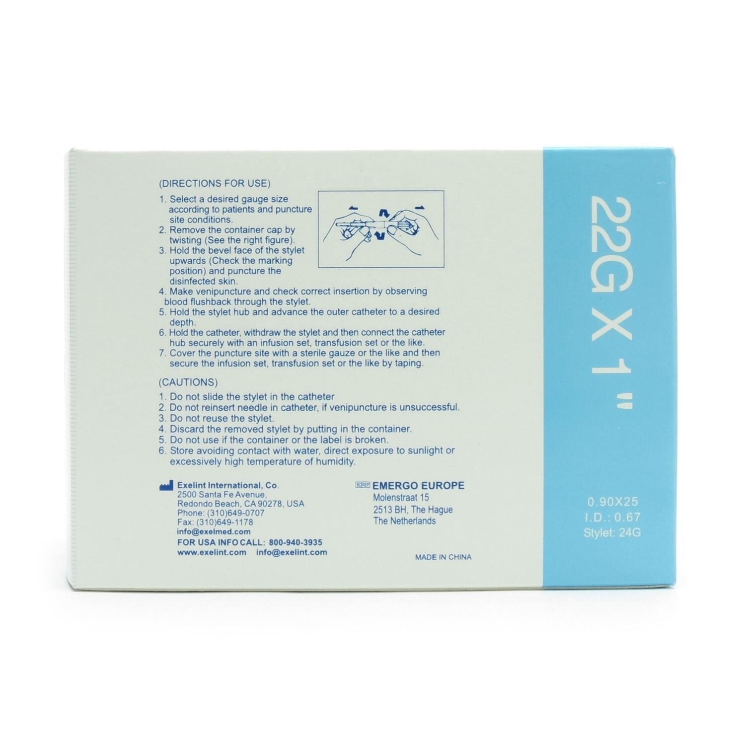 Safelet™ Peripheral IV Catheter | McGuff