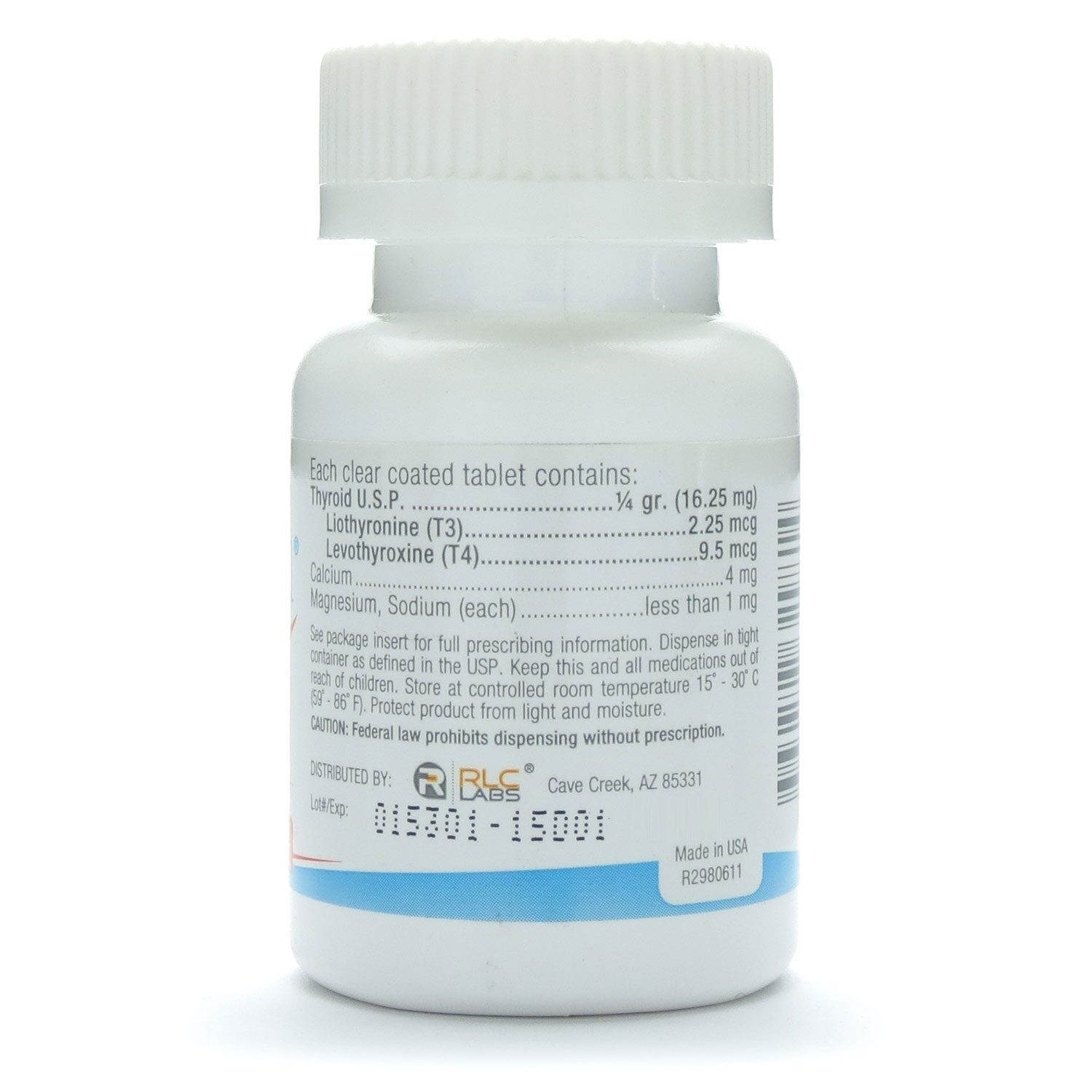 Nature-Throid®, 100 Tablets/Bottle | McGuff