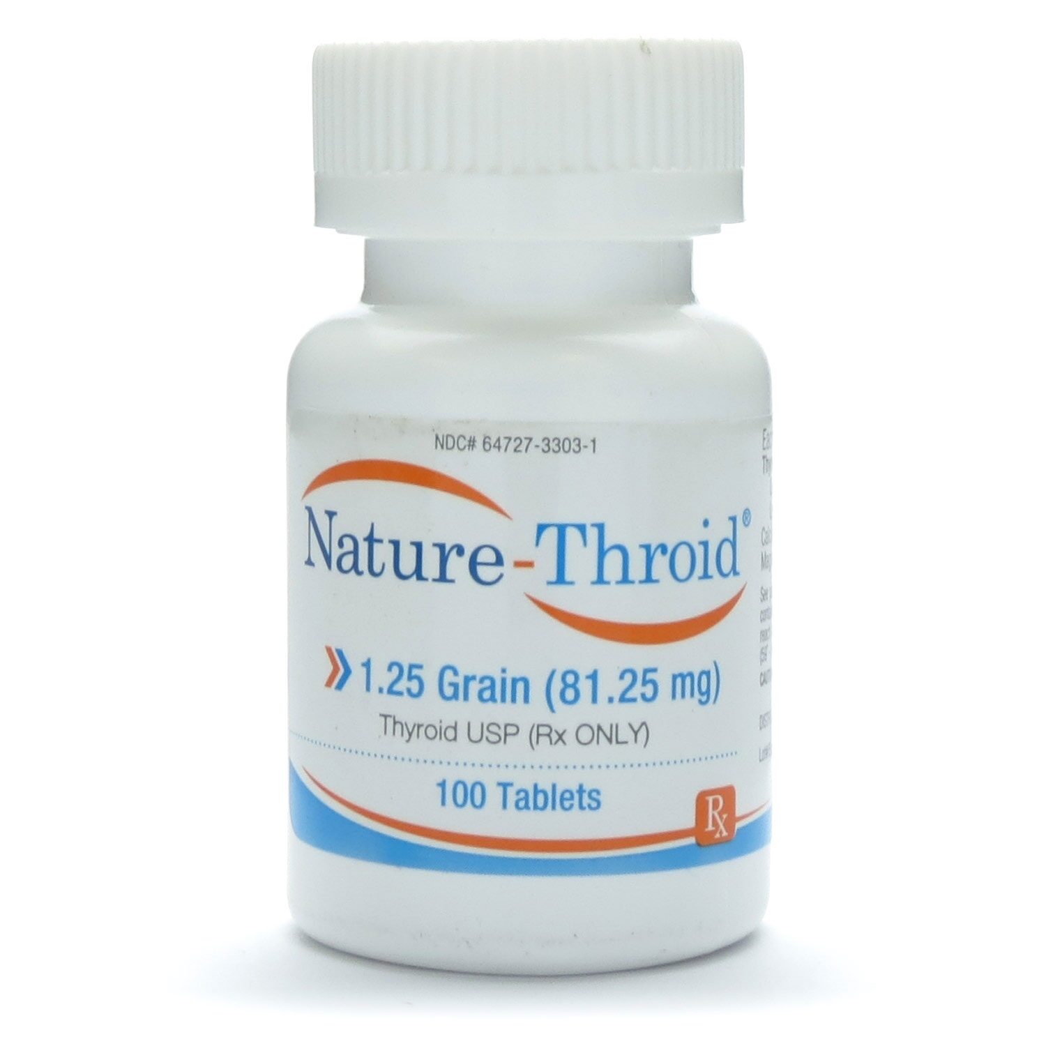 Nature-Throid®, 100 Tablets/Bottle | McGuff