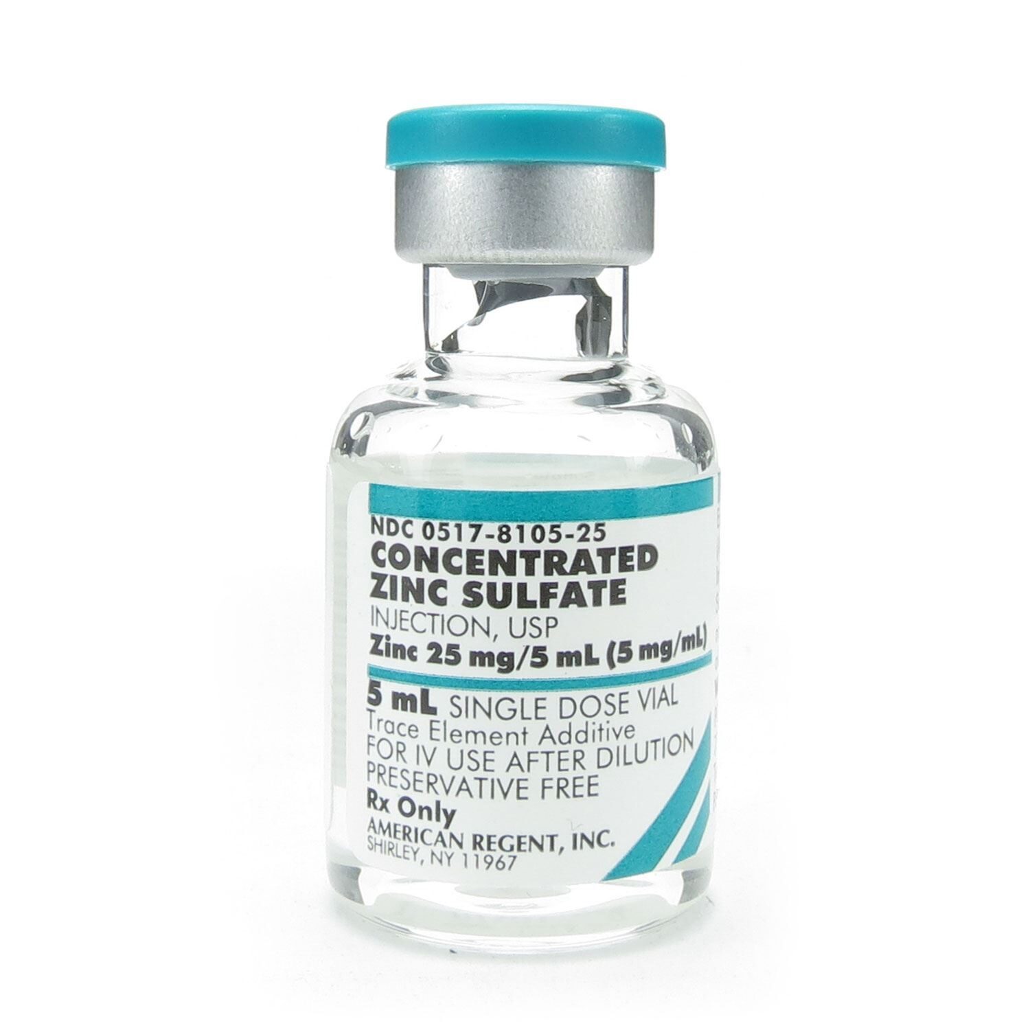 Zinc Sulfate Trace Element, Single Dose Vial, Each | McGuff