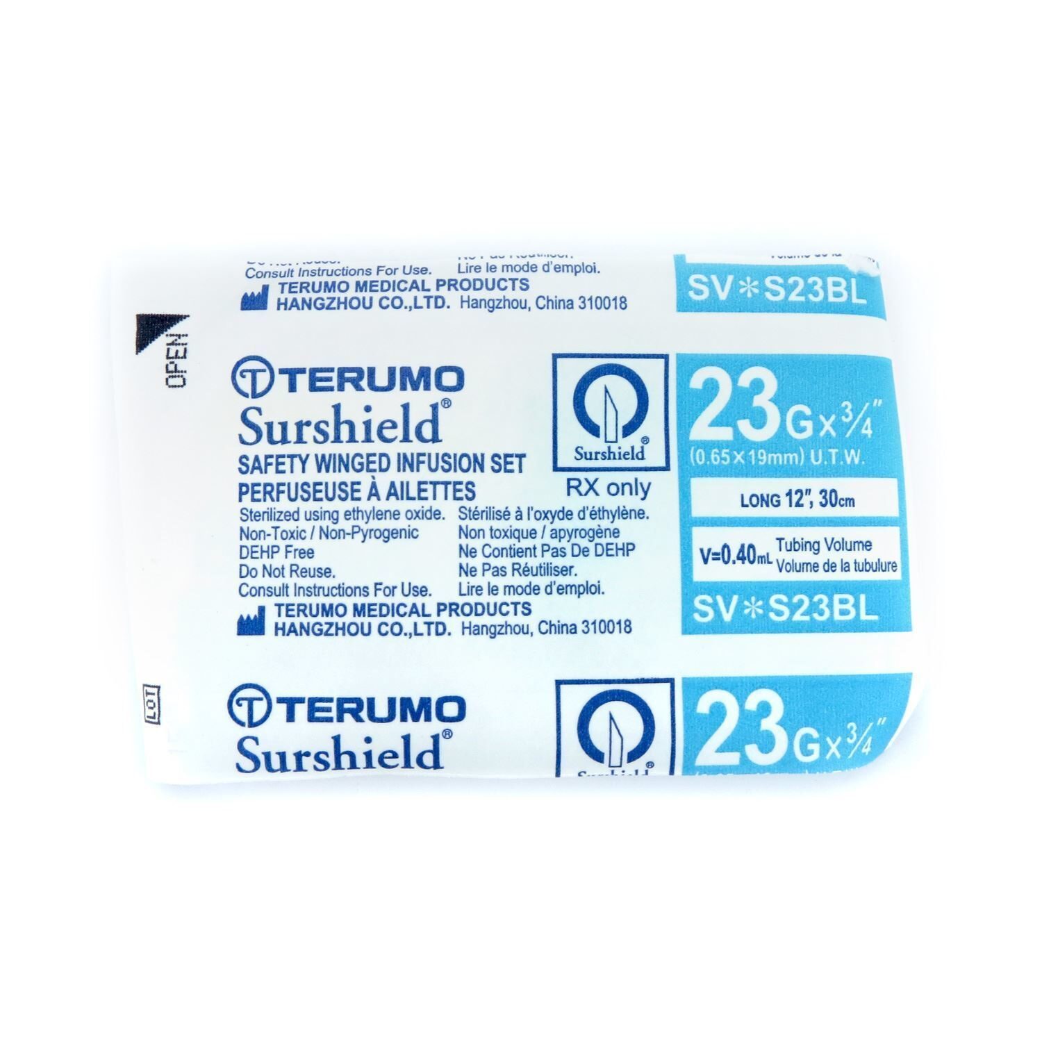 Winged Infusion Set, Terumo Surshield™ Safety | McGuff