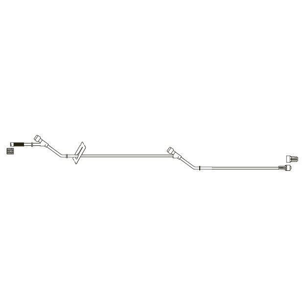 IV Extension Set, Regular Bore, 2 Y-Sites 6" and 26" above L/L, Slide ...