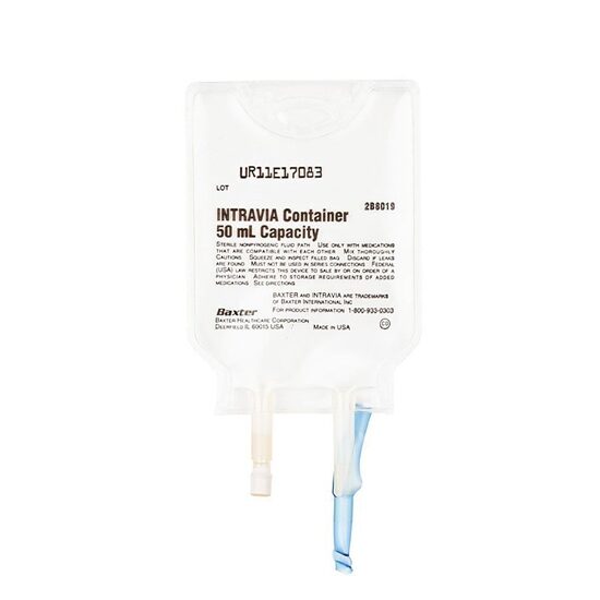 INTRAVIA™ Empty IV Container 50 mL Bag, Sterile, DEHP-free, 48/Case ... INTRAVIA™ Empty IV Container 50 mL Bag, Sterile, DEHP-free, 48/Case ...