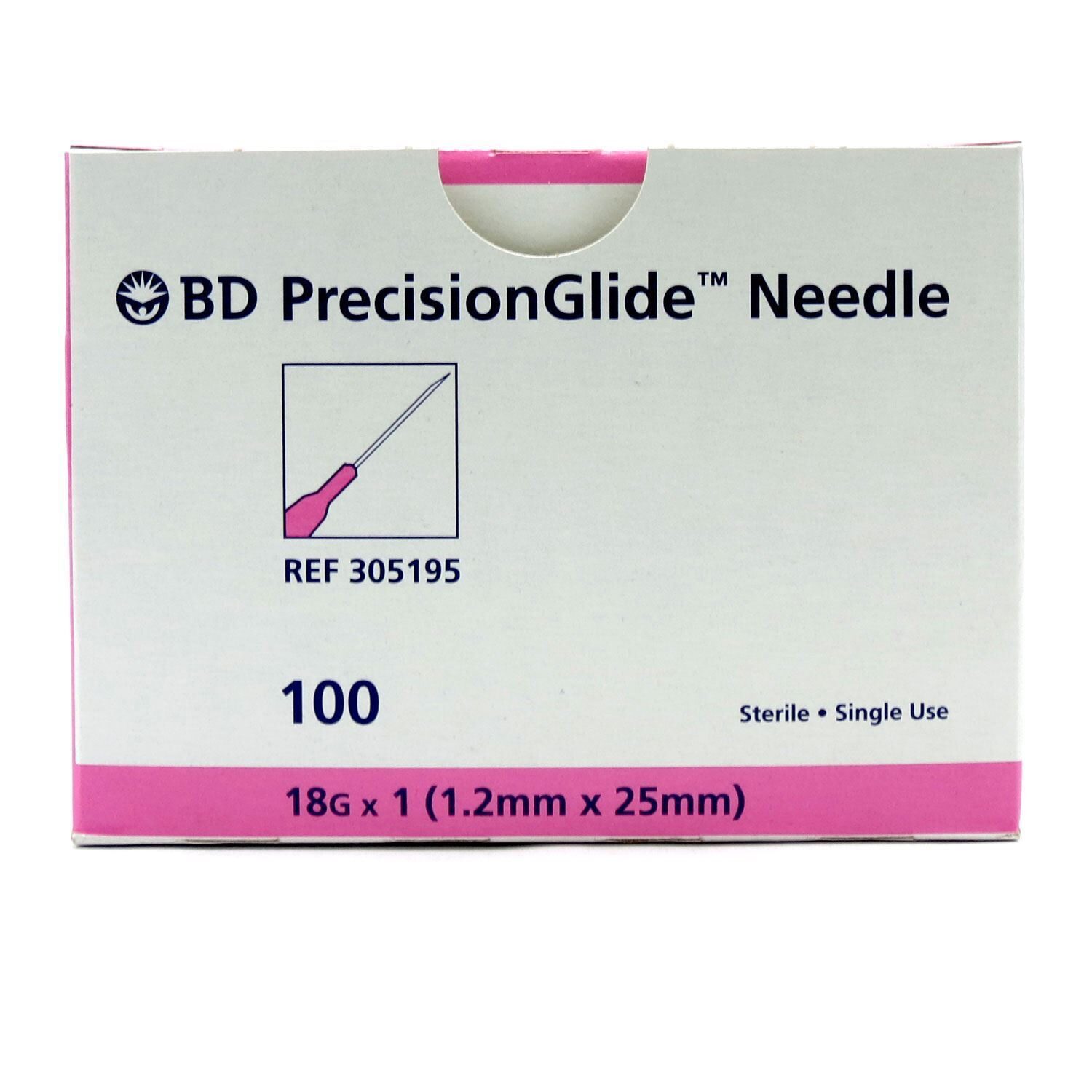 BD PrecisionGlide™ Hypodermic Needles Thin Wall, 100/Box | McGuff
