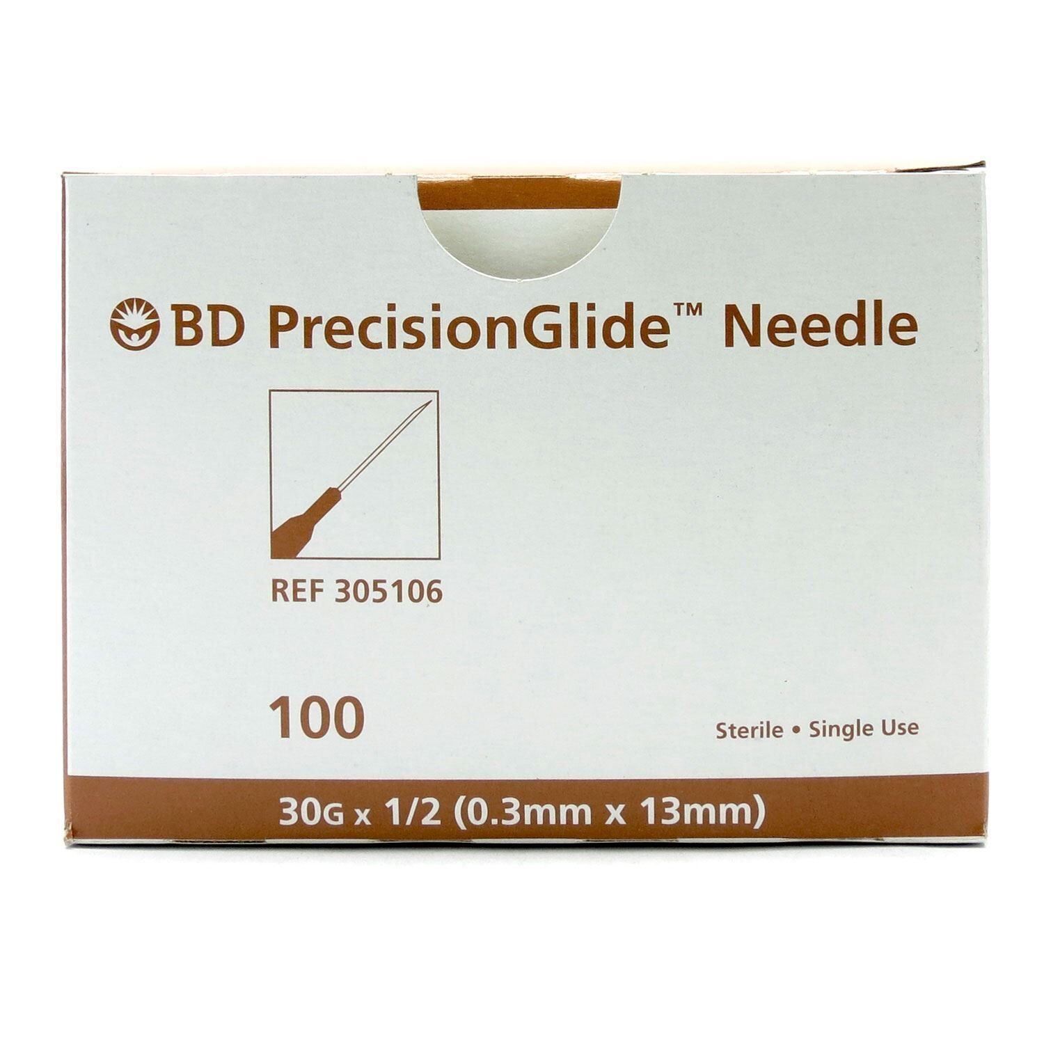 BD PrecisionGlide™ Hypodermic Needles Thin Wall, 100/Box | McGuff