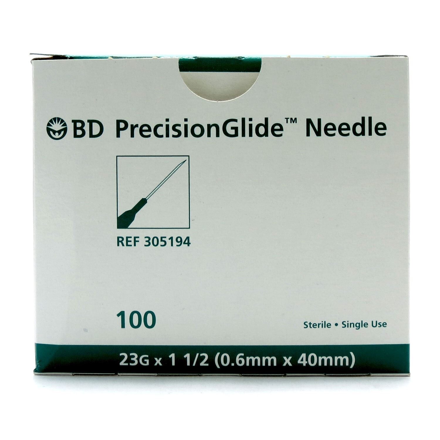 BD PrecisionGlide™ Hypodermic Needles Thin Wall, 100/Box | McGuff