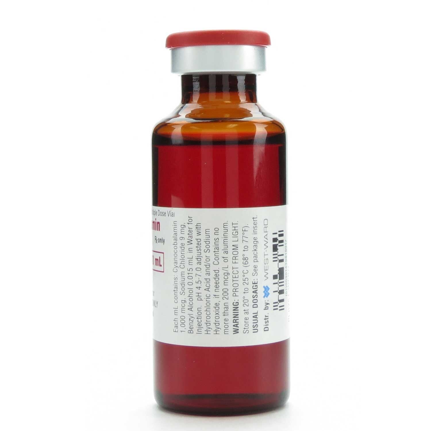 Cyanocobalamin B12 Injection 1000 Mcg Ml Multiple Dose Vial 30 Ml