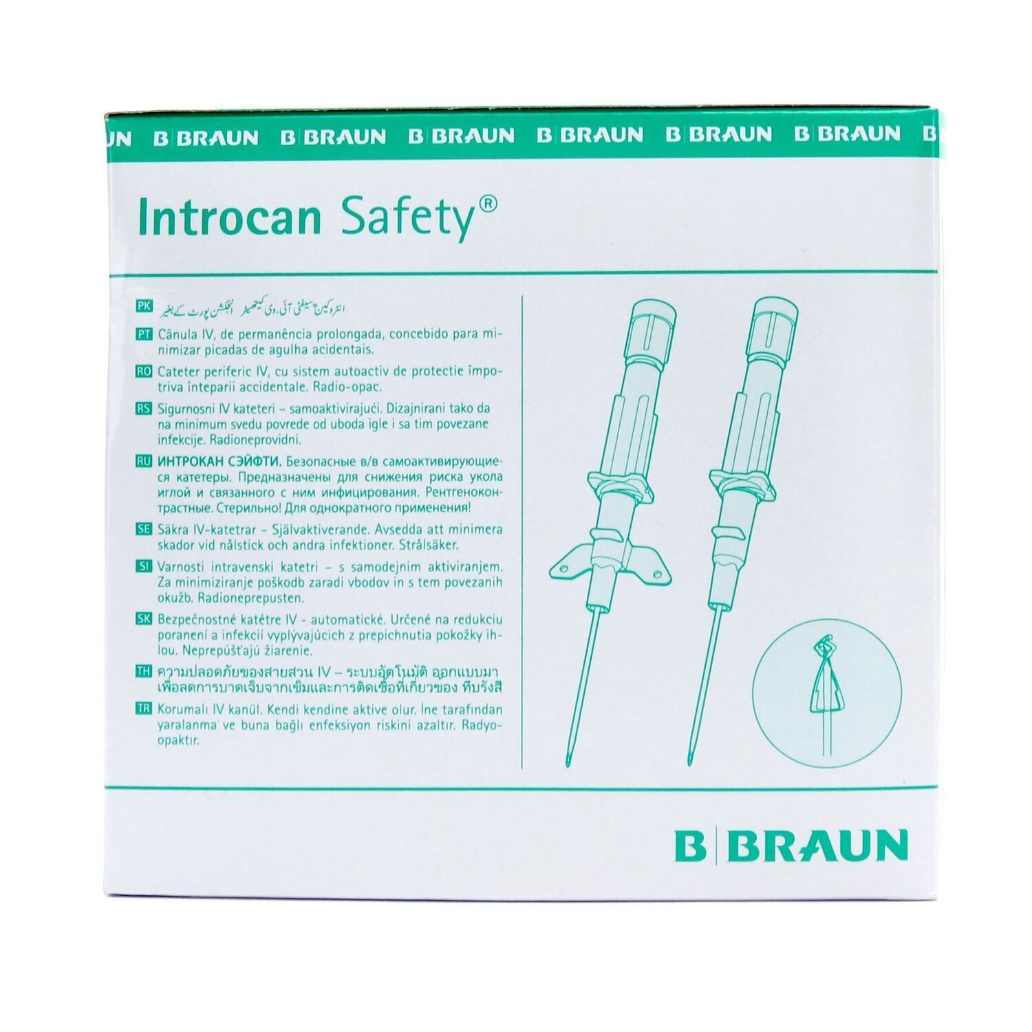 Introcan Safety® Peripheral IV Catheter With Passive Safety Clip | McGuff