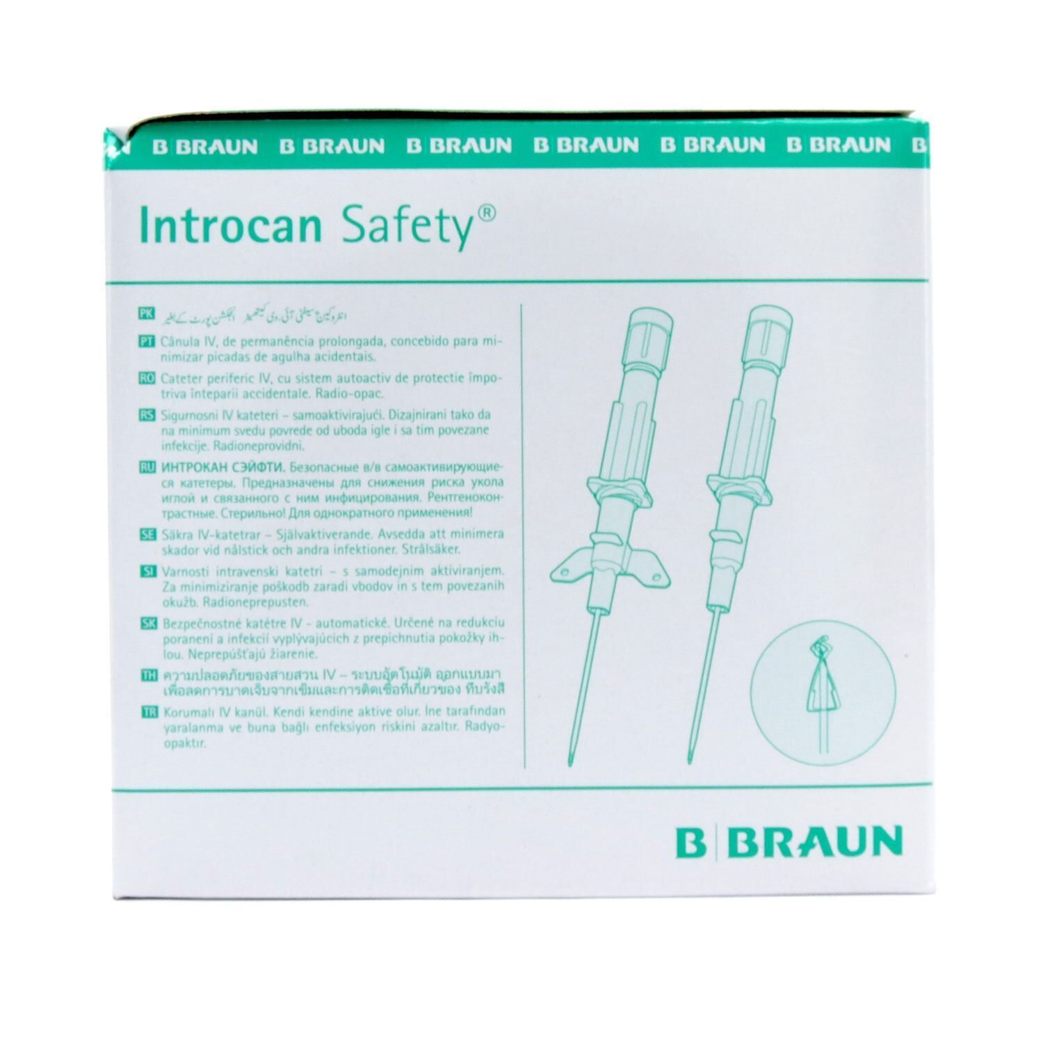 Introcan Safety® Peripheral IV Catheter With Passive Safety Clip | McGuff