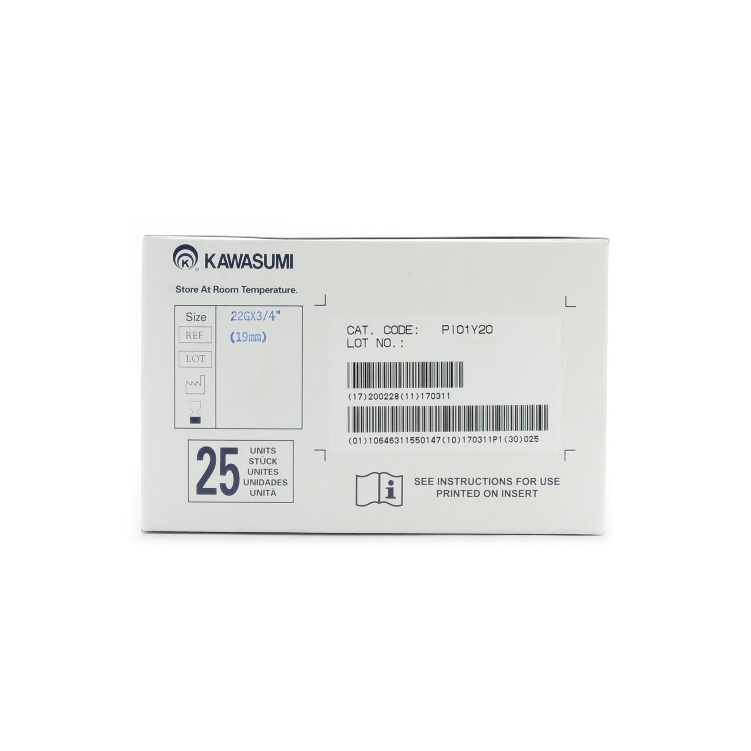 Kawasumi Huber Infusion Set, Standard | McGuff