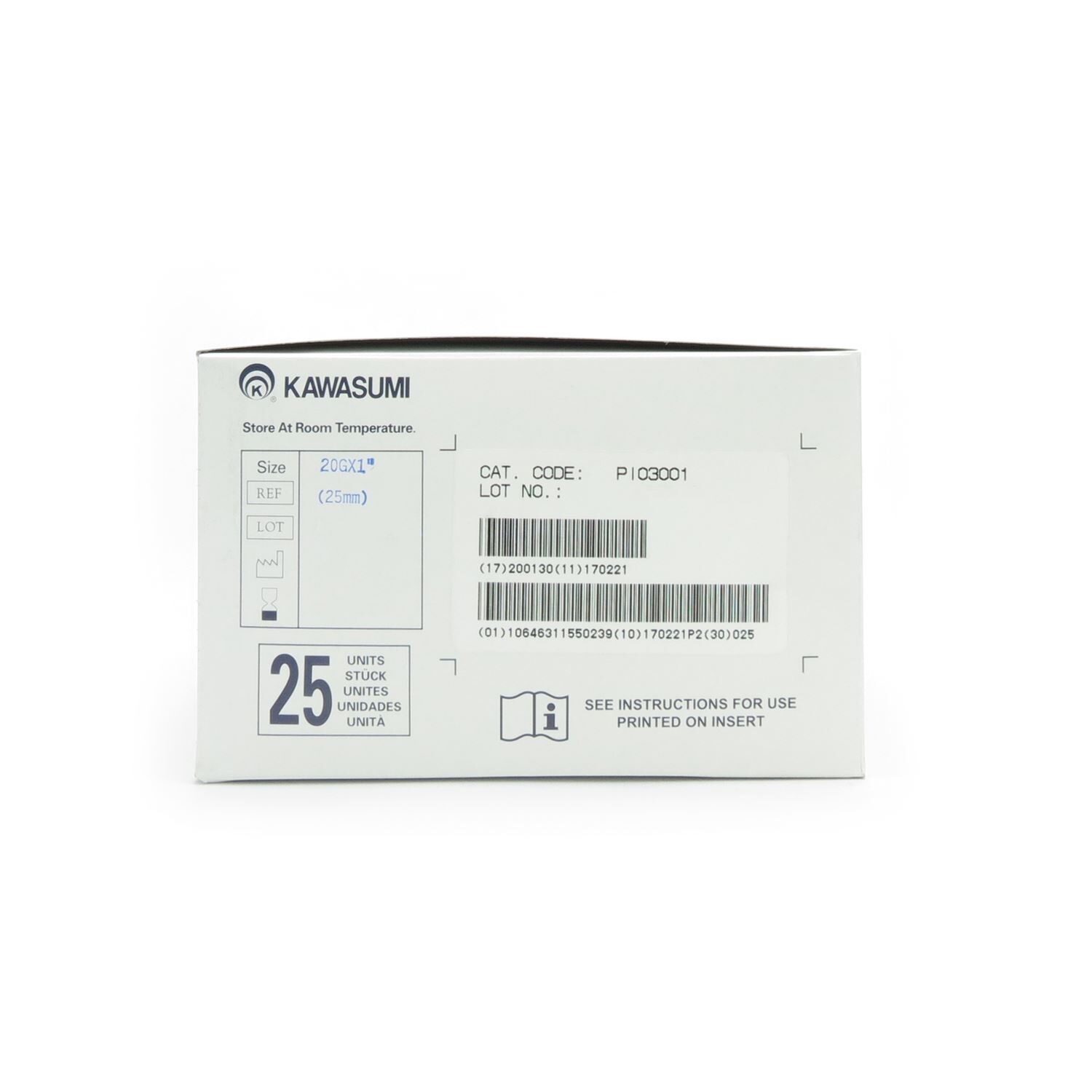 Kawasumi Huber Infusion Set, Standard | McGuff