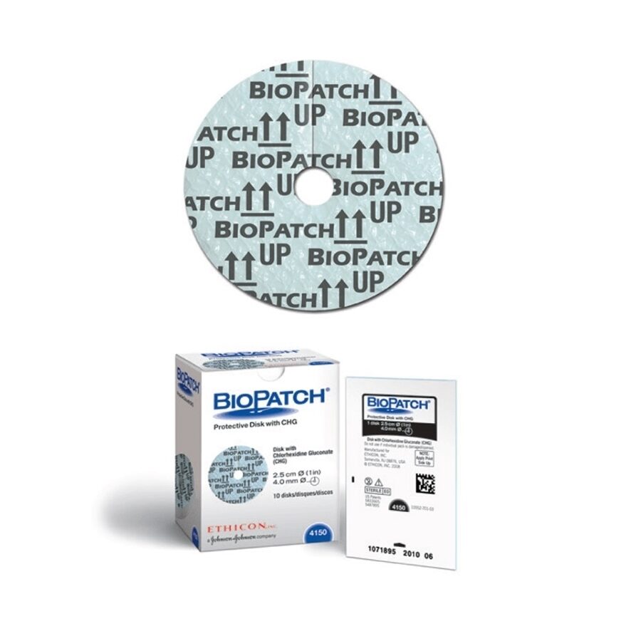 Antimicrobial Dressing, Biopatch® Disc, 10/Box | McGuff