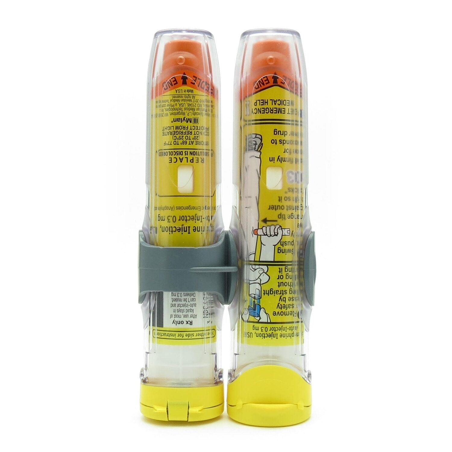 Epinephrine Injection, USP, 0.3mg, 1:1000 UD, Auto-Injector, 2/Box | McGuff