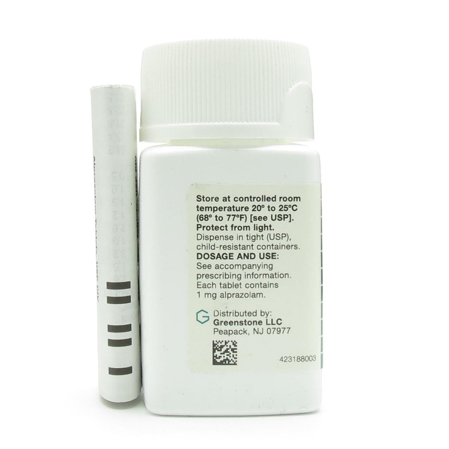 Alprazolam 1 mg Tablet, 100 Count | McGuff